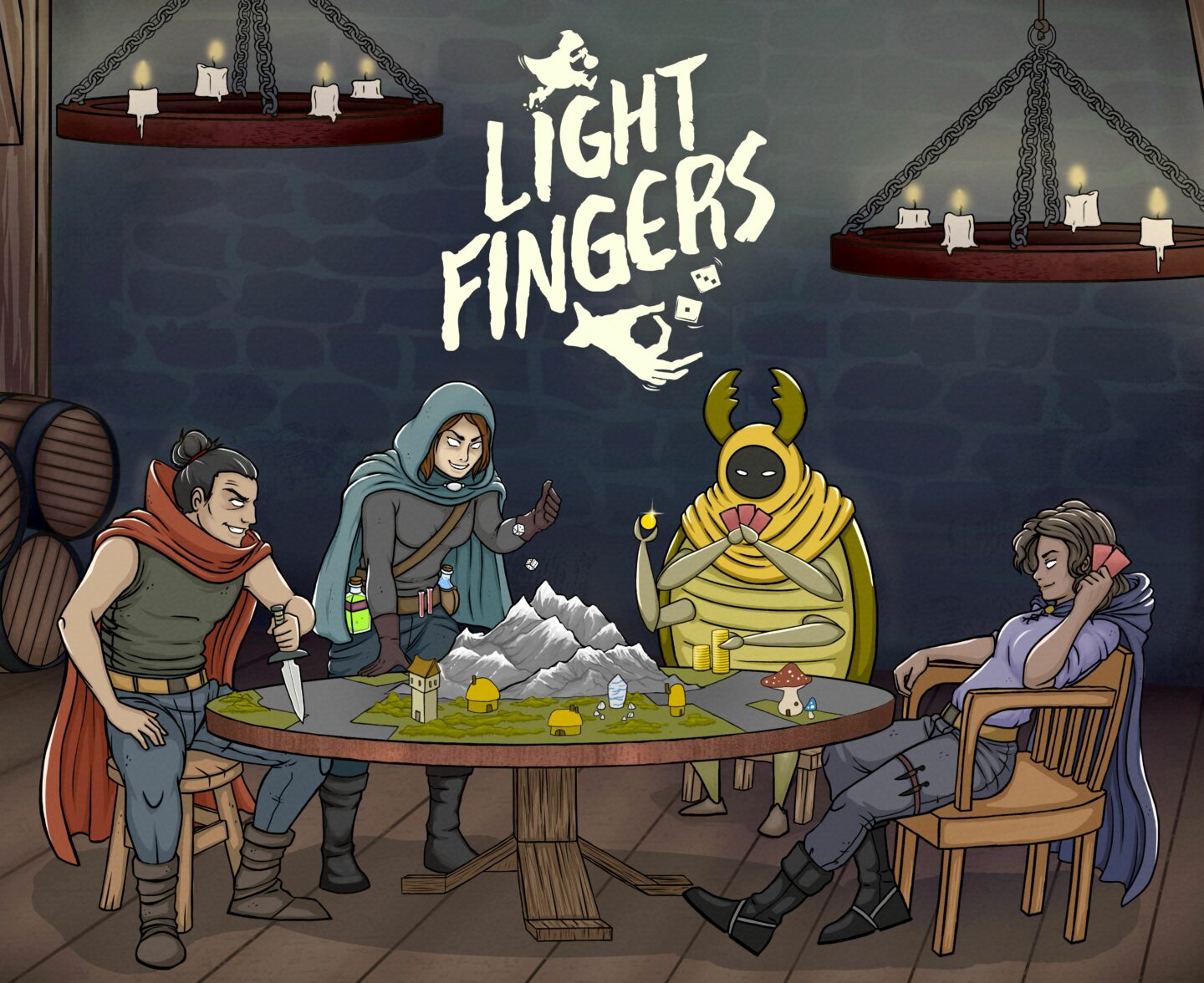 Turn-based multiplayer game Light Fingers announced for Switch - Gematsu