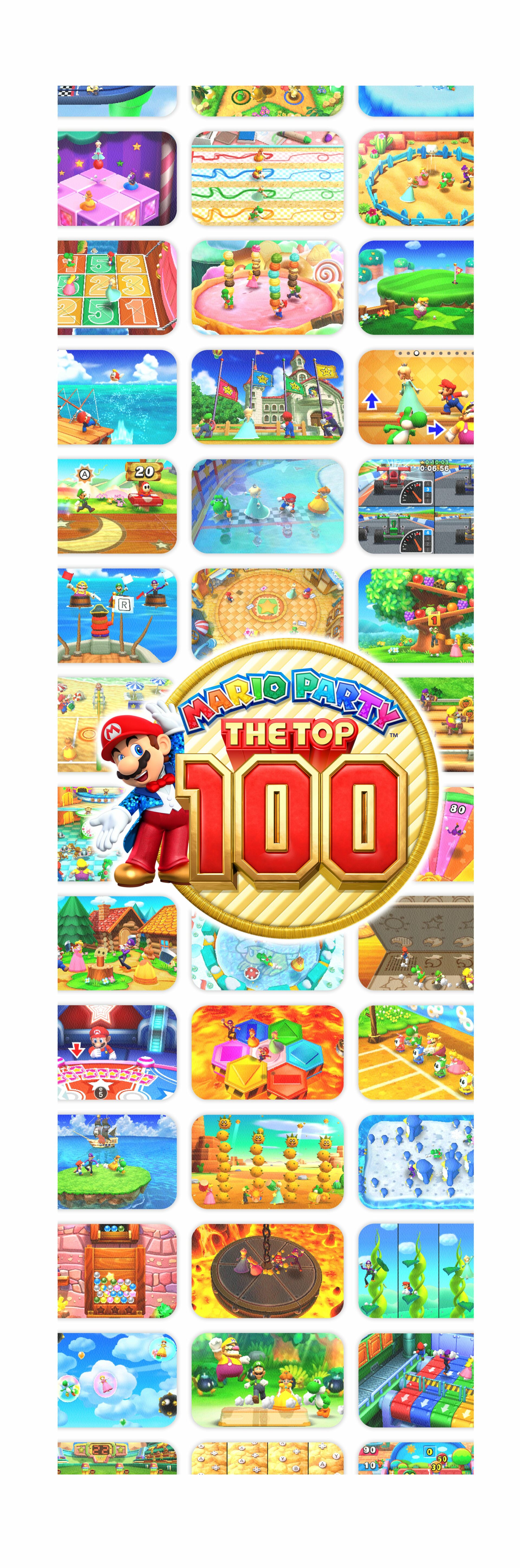 Mario Party: The Top 100 announced for 3DS - Gematsu