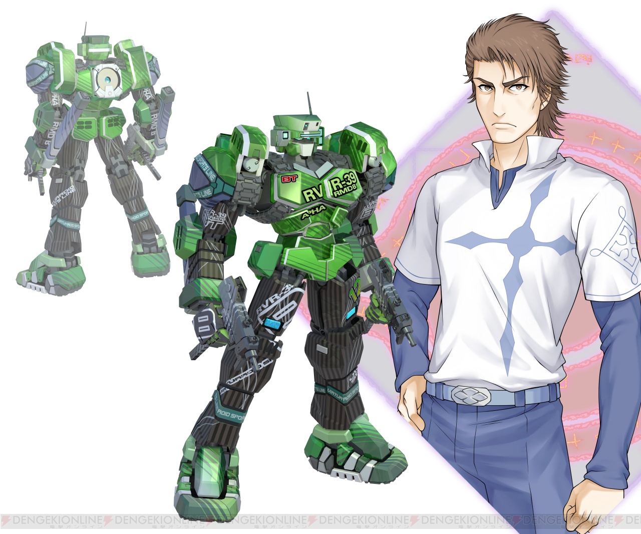 A Certain Magical Virtual-On adds Acqua of the Back and Apharmd B - Gematsu