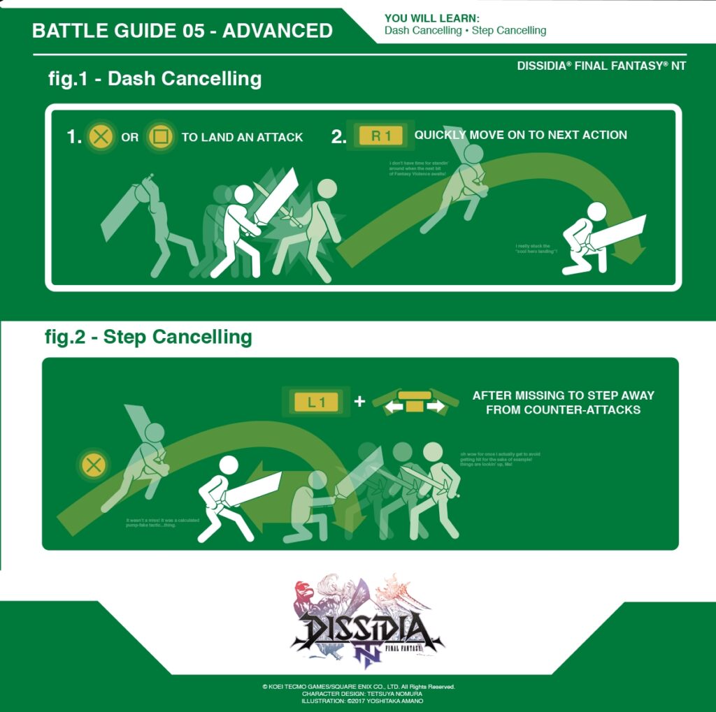 Dissidia Final Fantasy NT western box art, battle guides - Gematsu