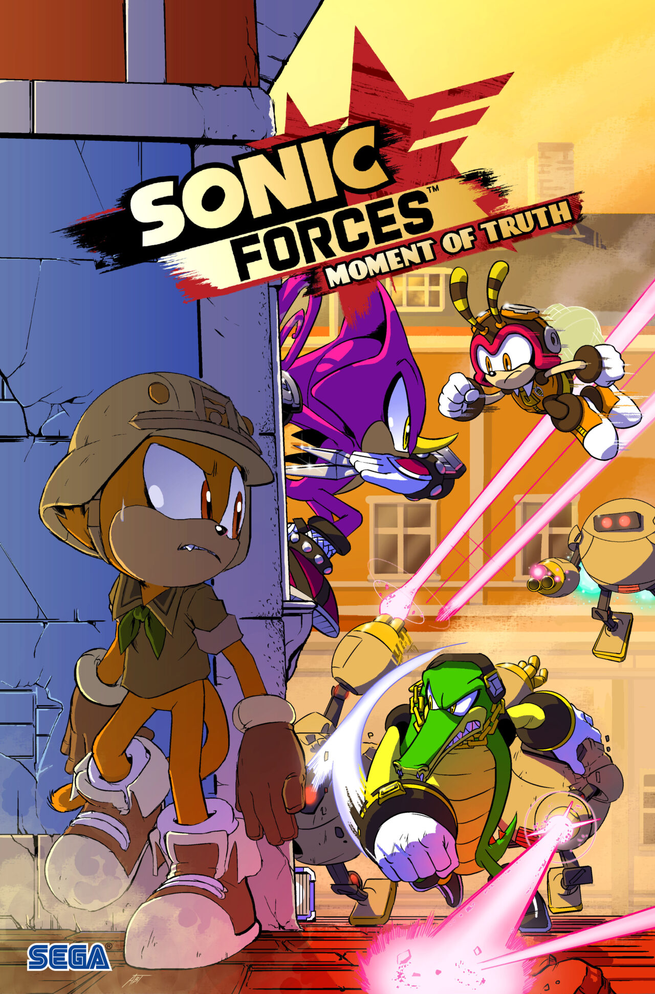 Sonic Forces debuts Chapter 1 of four-part digital comic series - Gematsu