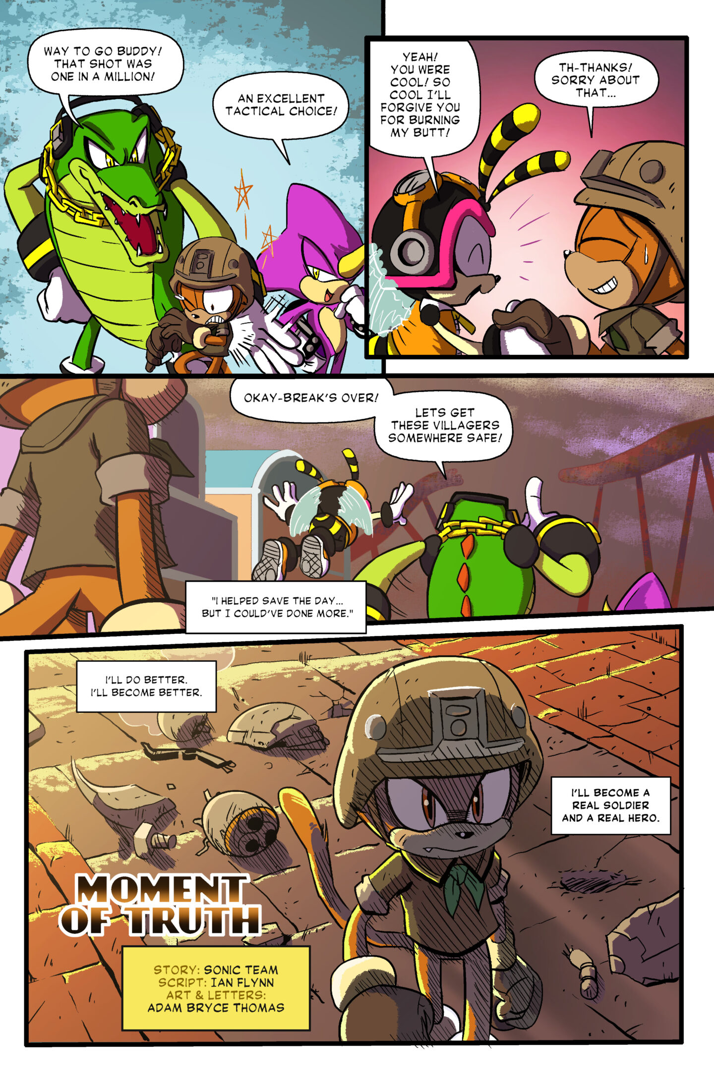 Sonic Forces debuts Chapter 1 of four-part digital comic series - Gematsu