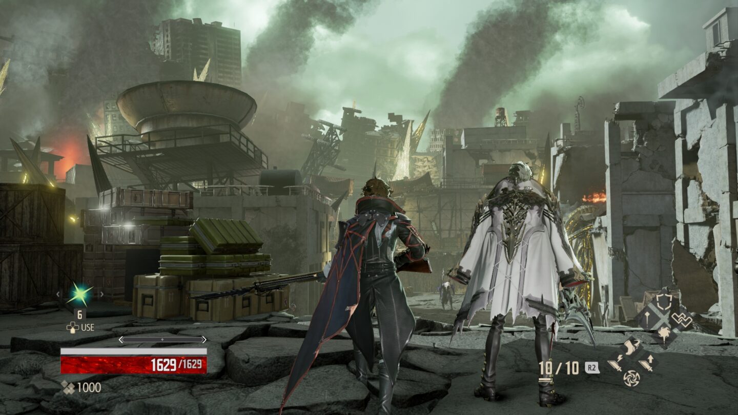 Code Vein further details Jack Rutherford and Eva Roux, weapon types ...
