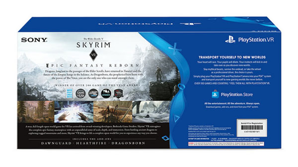 The Elder Scrolls V: Skyrim VR PlayStation VR bundle announced for ...