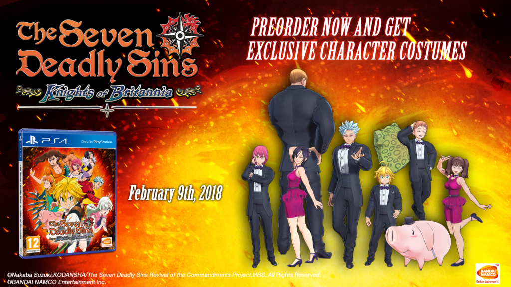 The Seven Deadly Sins: Knights of Britannia launches February 9 in the ...