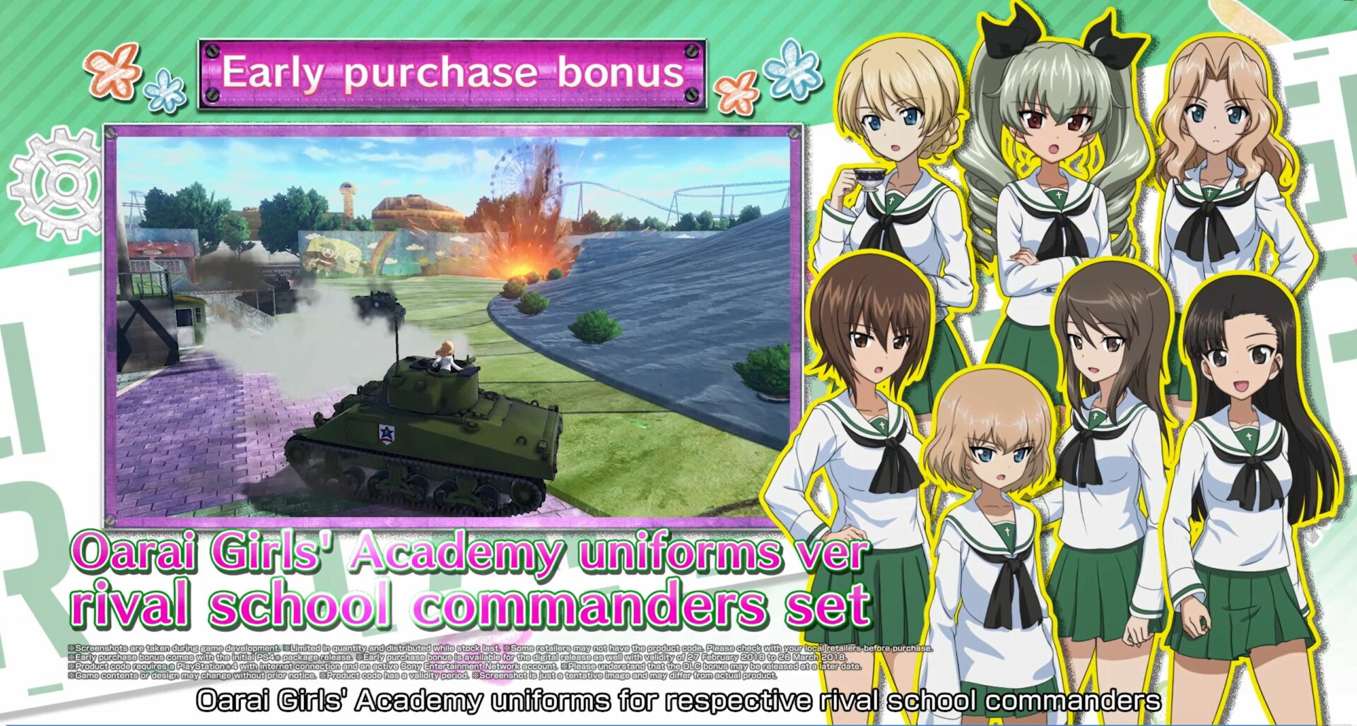 Girls und Panzer: Dream Tank Match launches in English on February 27 ...