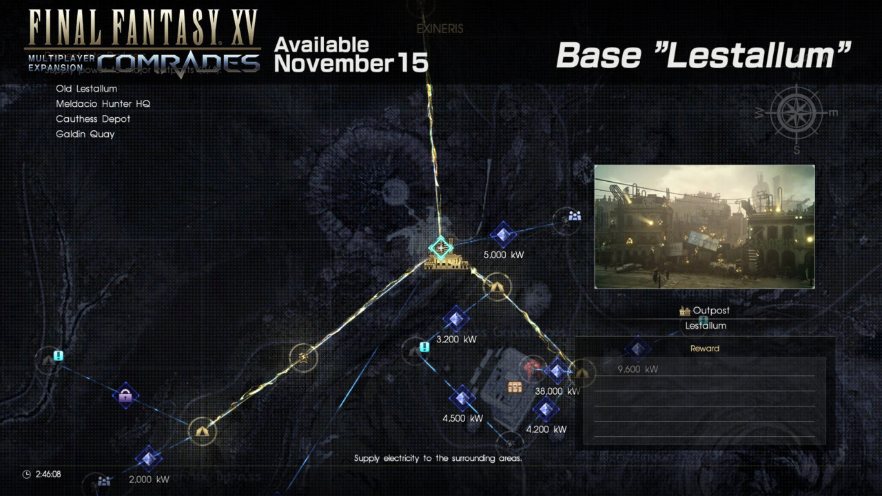 Final Fantasy XV Multiplayer Expansion: Comrades now available - Gematsu