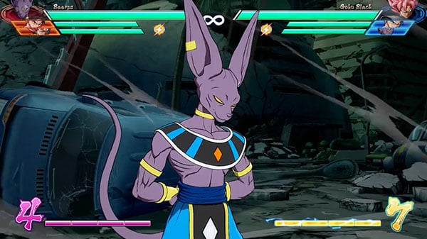 Dragon Ball FighterZ Beerus character breakdown - Gematsu