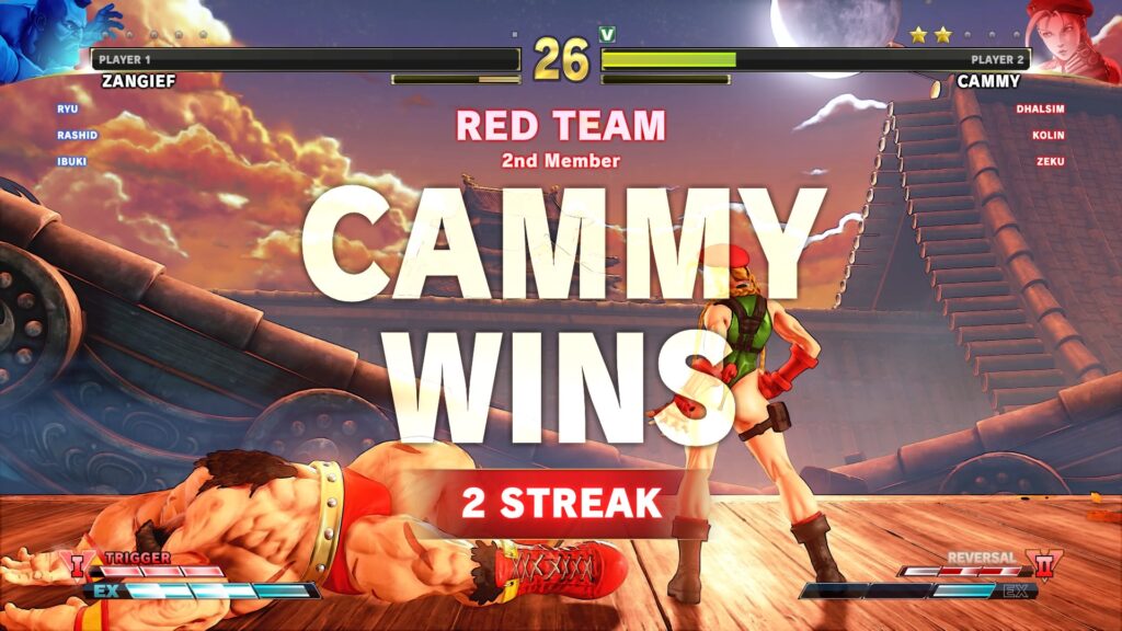Street Fighter V: Arcade Edition details Team Versus Mode - Gematsu