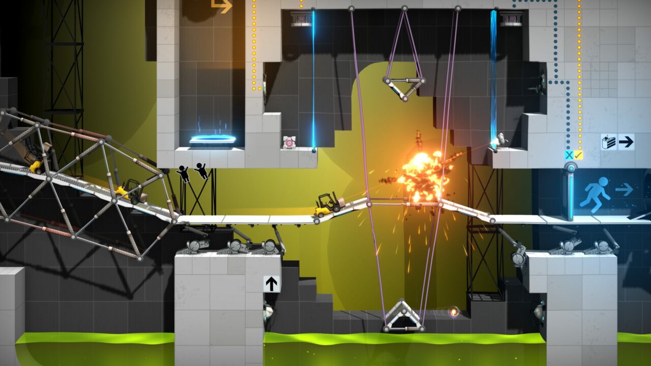 Bridge Constructor Portal announced for PS4, Xbox One, Switch, PC, and smartphones - Gematsu