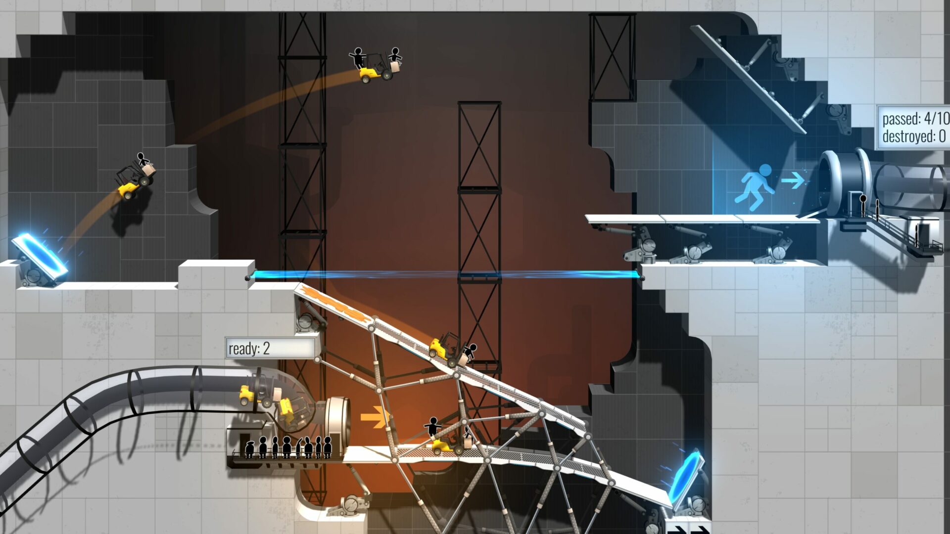 Bridge Constructor Portal announced for PS4, Xbox One, Switch, PC, and smartphones - Gematsu