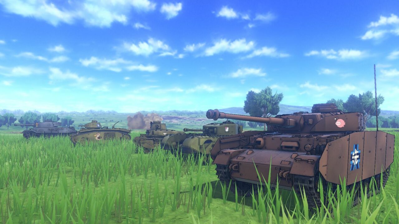 Girls und Panzer: Dream Tank Match details Hillside and Karl battles ...
