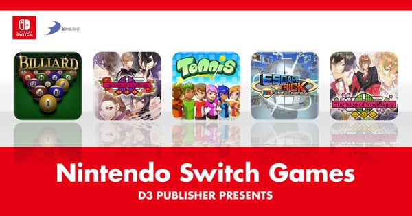 D3 Publisher announces Switch downloadable titles lineup - Gematsu