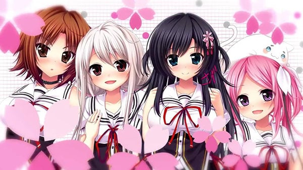 6 Anime Girl Friends