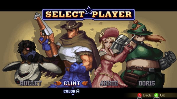 Wild Guns Reloaded coming to Switch in early 2018 - Gematsu