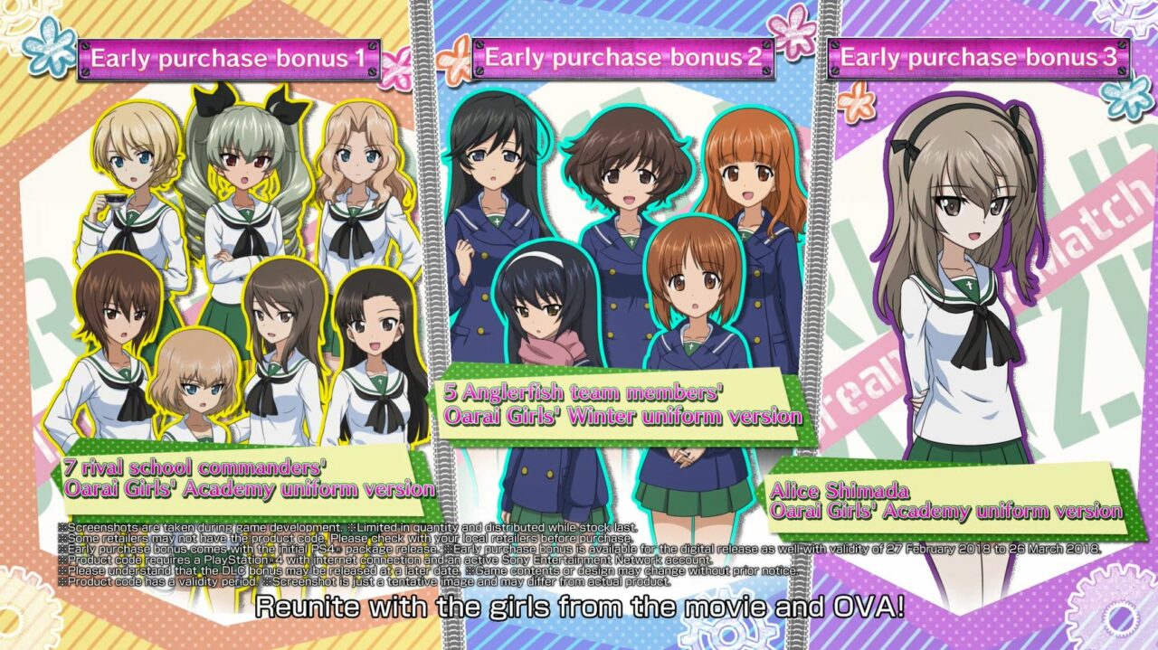 Girls und Panzer: Dream Tank Match second English trailer, Jatkosota ...