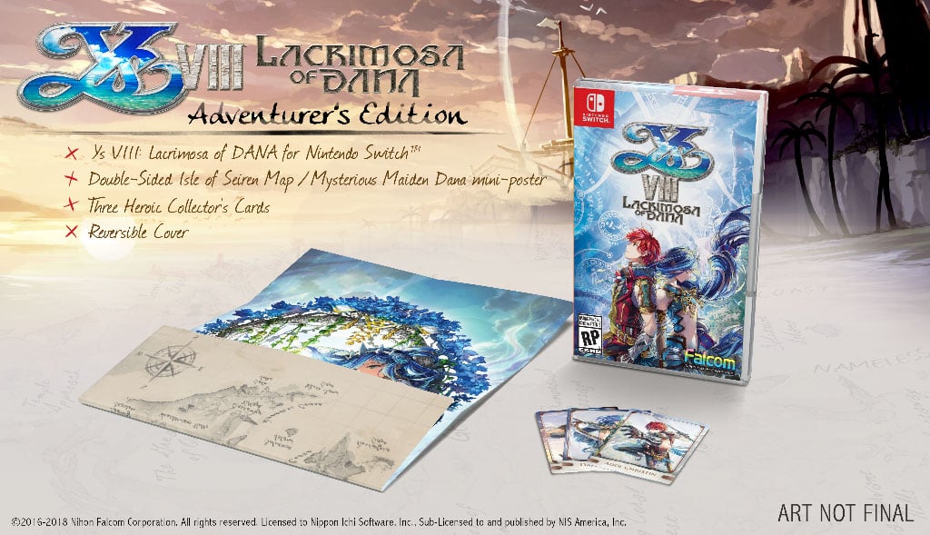 Ys VIII for Switch launches June 26 in North America, June 29 in Europe ...