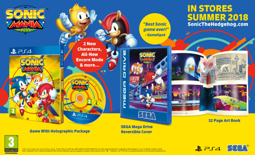 Sonic Mania Plus announced - Gematsu