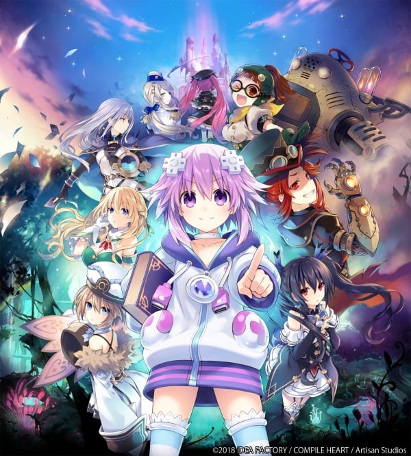 Brave Neptunia details story, Goddesses, Histoire, and Japanese limited ...