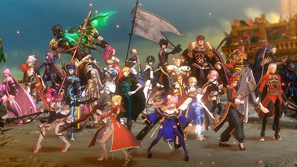 Fate/EXTELLA Link second trailer - Gematsu
