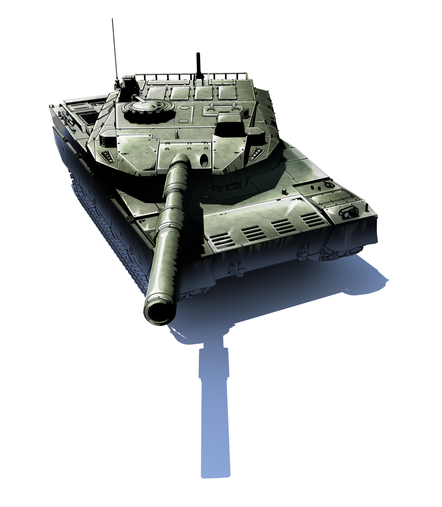 Metal Max Xeno details Type 10 Revised tank, Trait Chips - Gematsu
