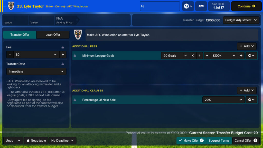 Football Manager Touch 2018 now available for Switch - Gematsu