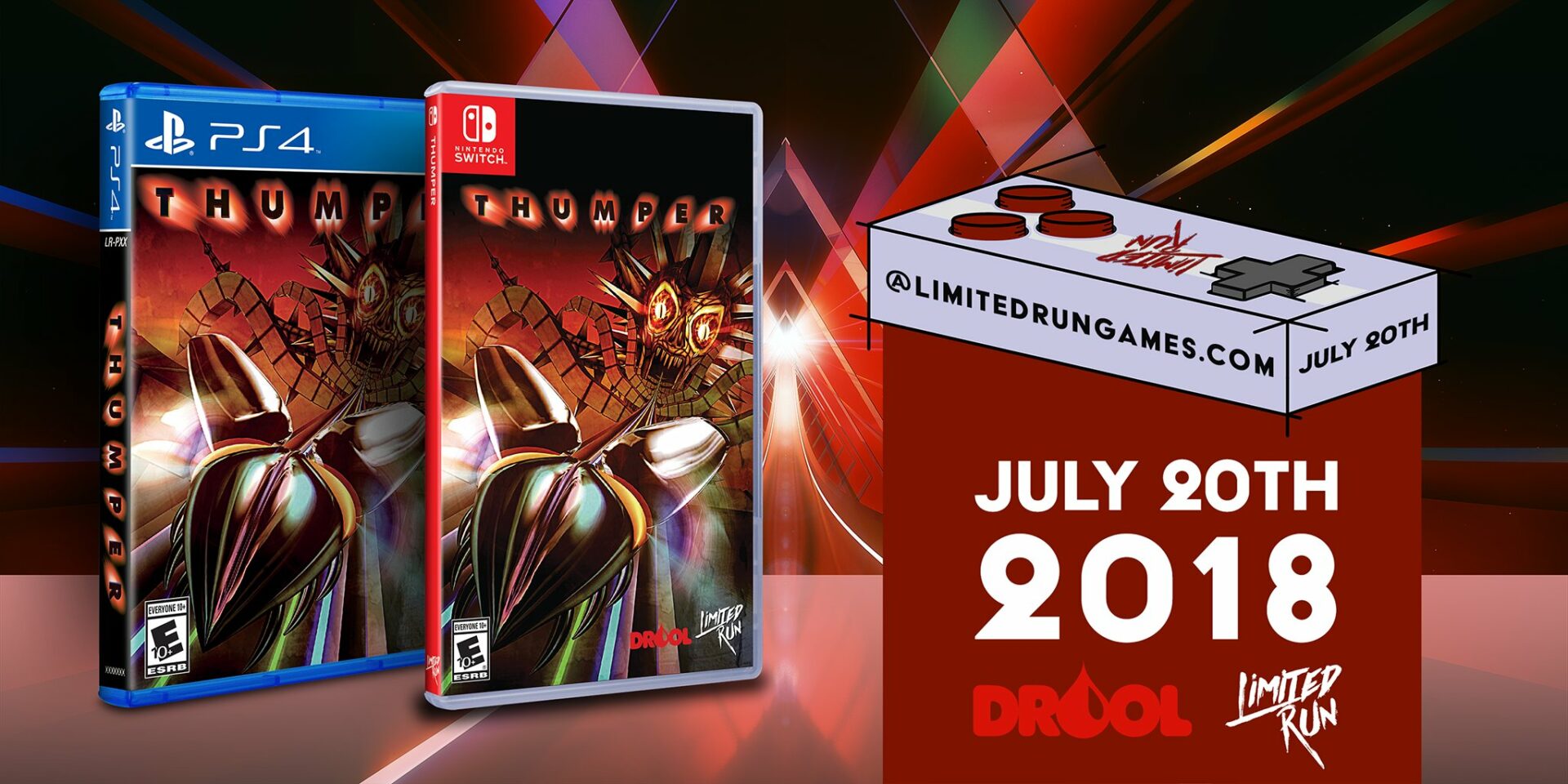 Thumper PS4 and Switch limited run physical edition announced - Gematsu