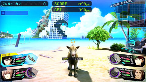 Zanki Zero short battle scene gameplay - Gematsu