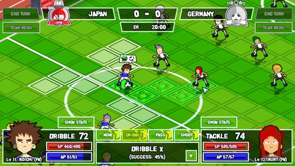 Tactical soccer RPG Ganbare! Super Strikers launches July 26 for PC ...