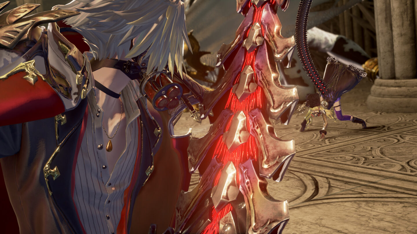 Code Vein details more on Jack and Eva, sand area, and bayonet and axe ...