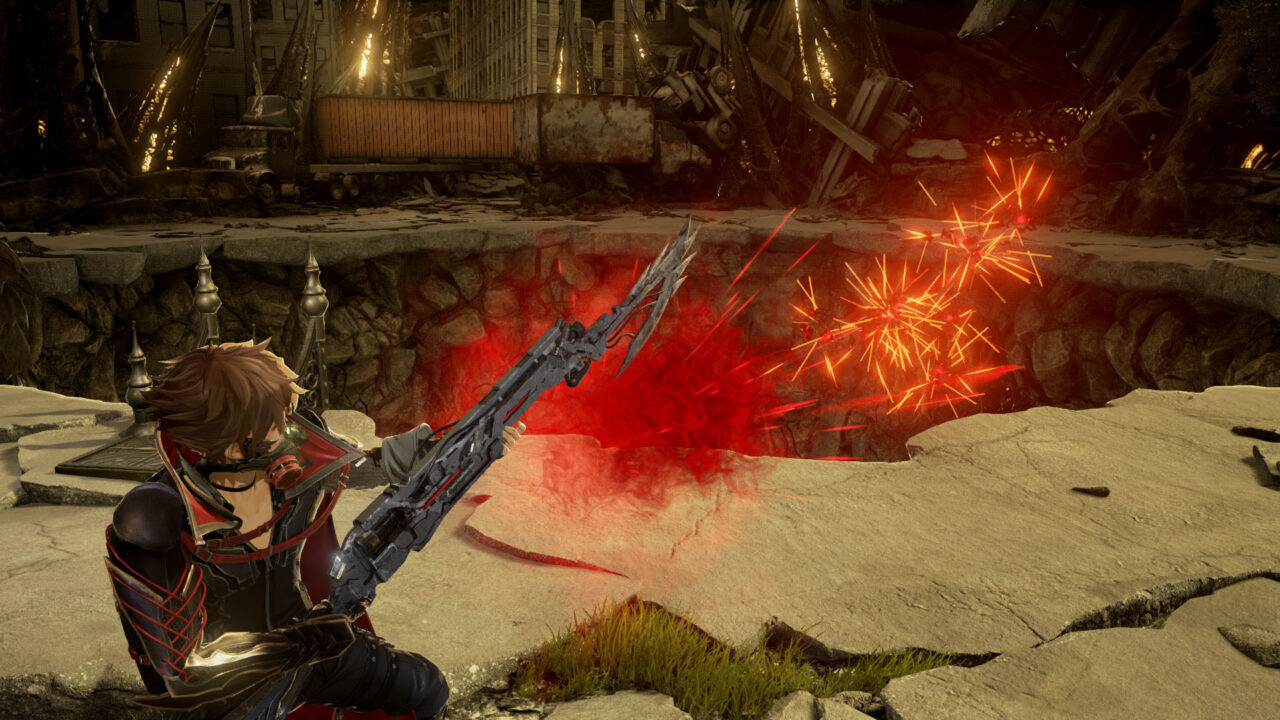 Code Vein details more on Jack and Eva, sand area, and bayonet and axe ...