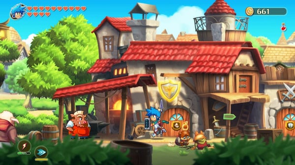 Monster Boy and the Cursed Kingdom launches November 6 for PS4, Xbox ...