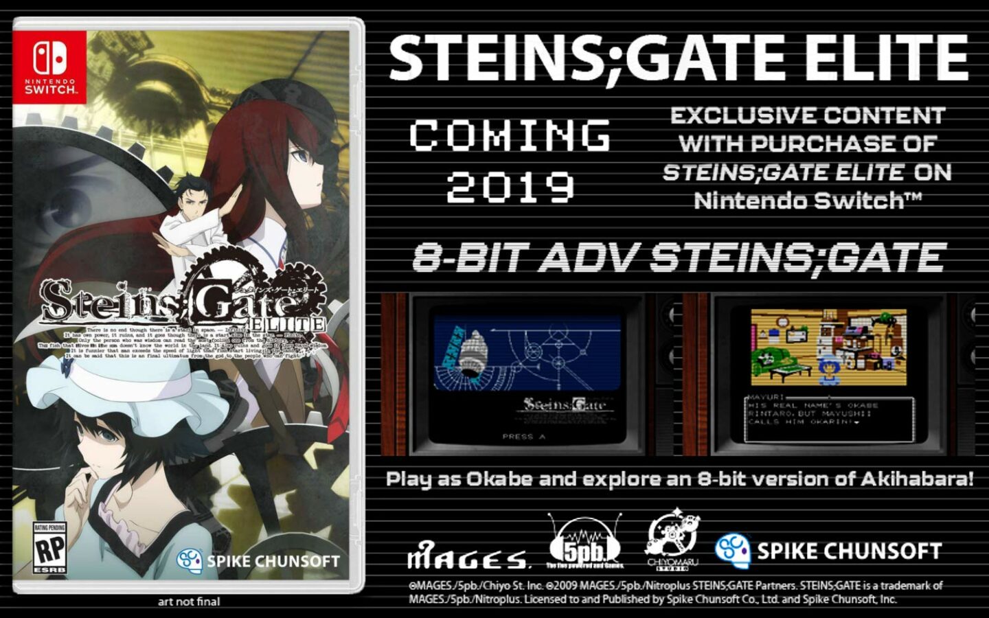 Steins;Gate Elite for PS4 and Switch launches February 19, 2019 in ...