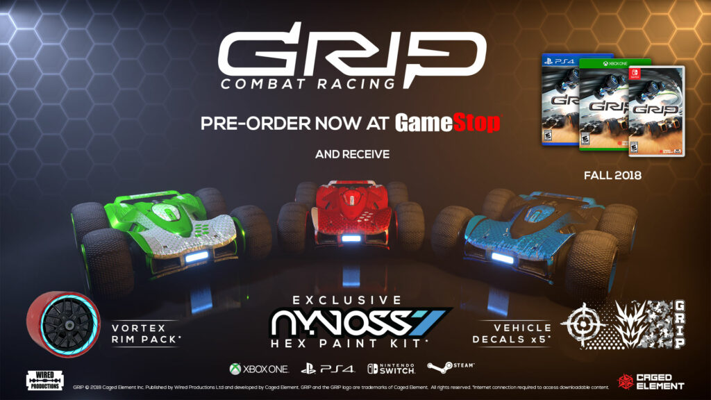 GRIP: Combat Racing details multiplayer features - Gematsu