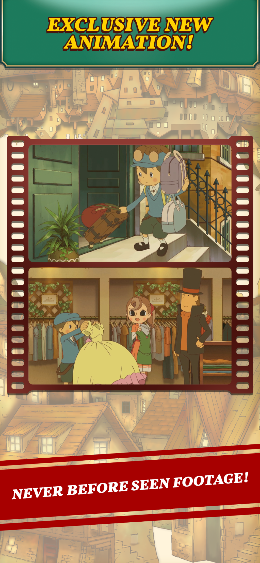 Professor Layton and the Curious Village HD for Mobile now available in ...