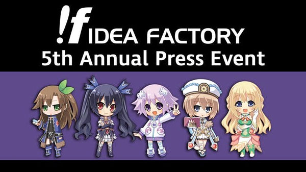 Idea Factory International fifth annual press event set for November 8 ...