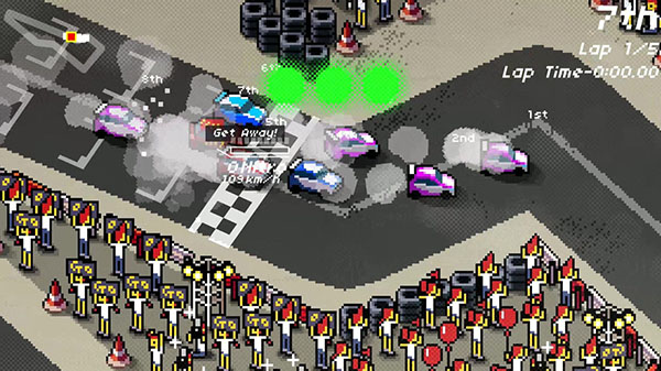 Super Pixel Racers coming to PS4 and Xbox One on October 31 - Gematsu