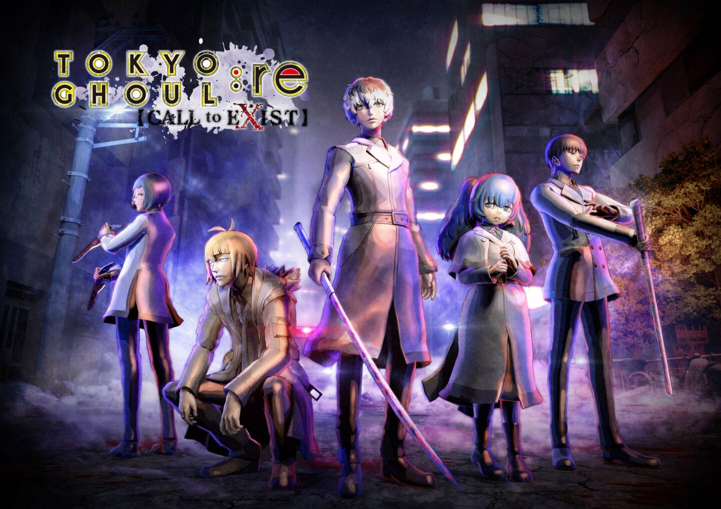Tokyo Ghoul re: Call to Exist Quinx Squad artwork - Gematsu
