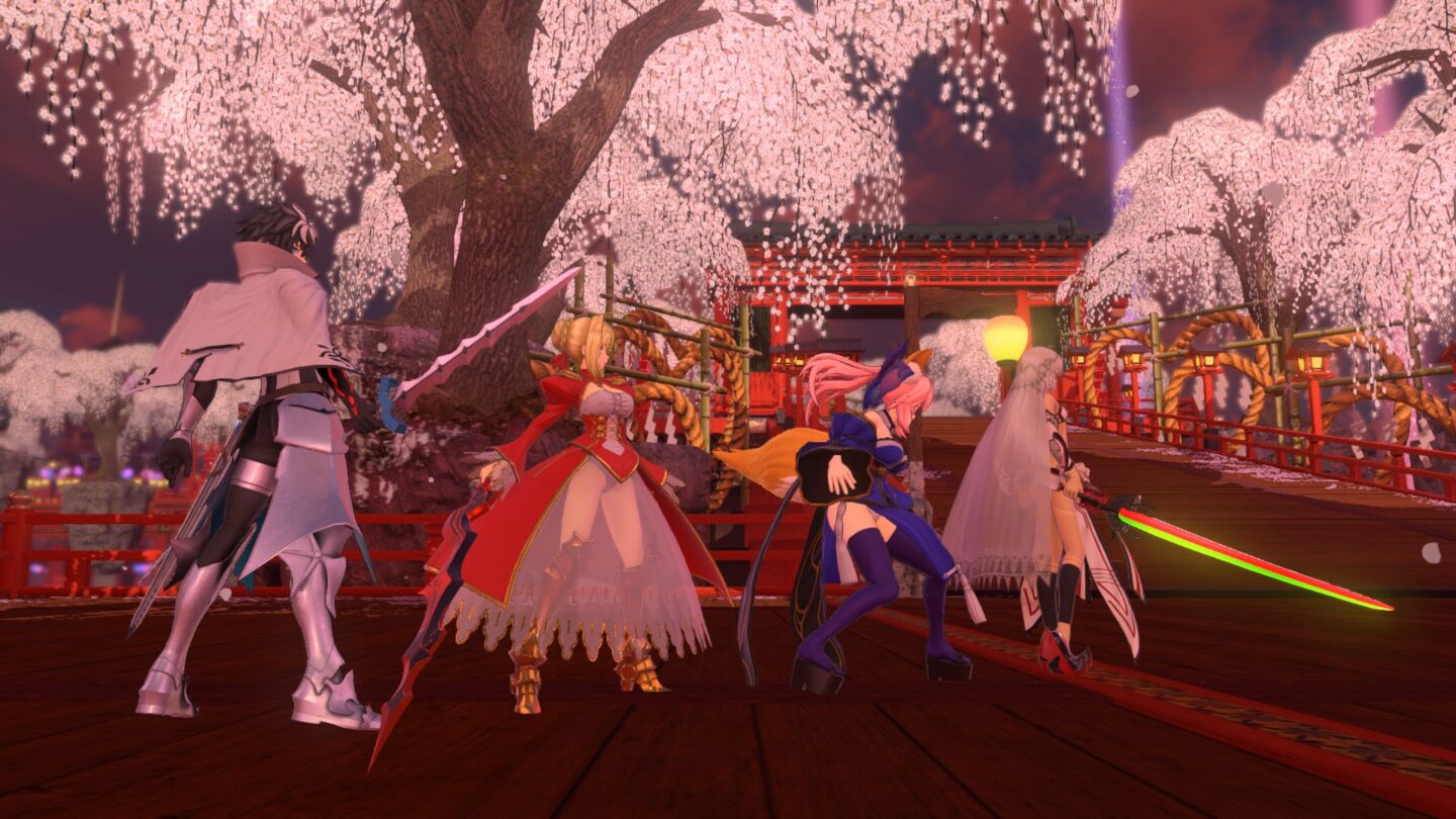 Fate/EXTELLA Link for Switch coming west, PC version announced - Gematsu