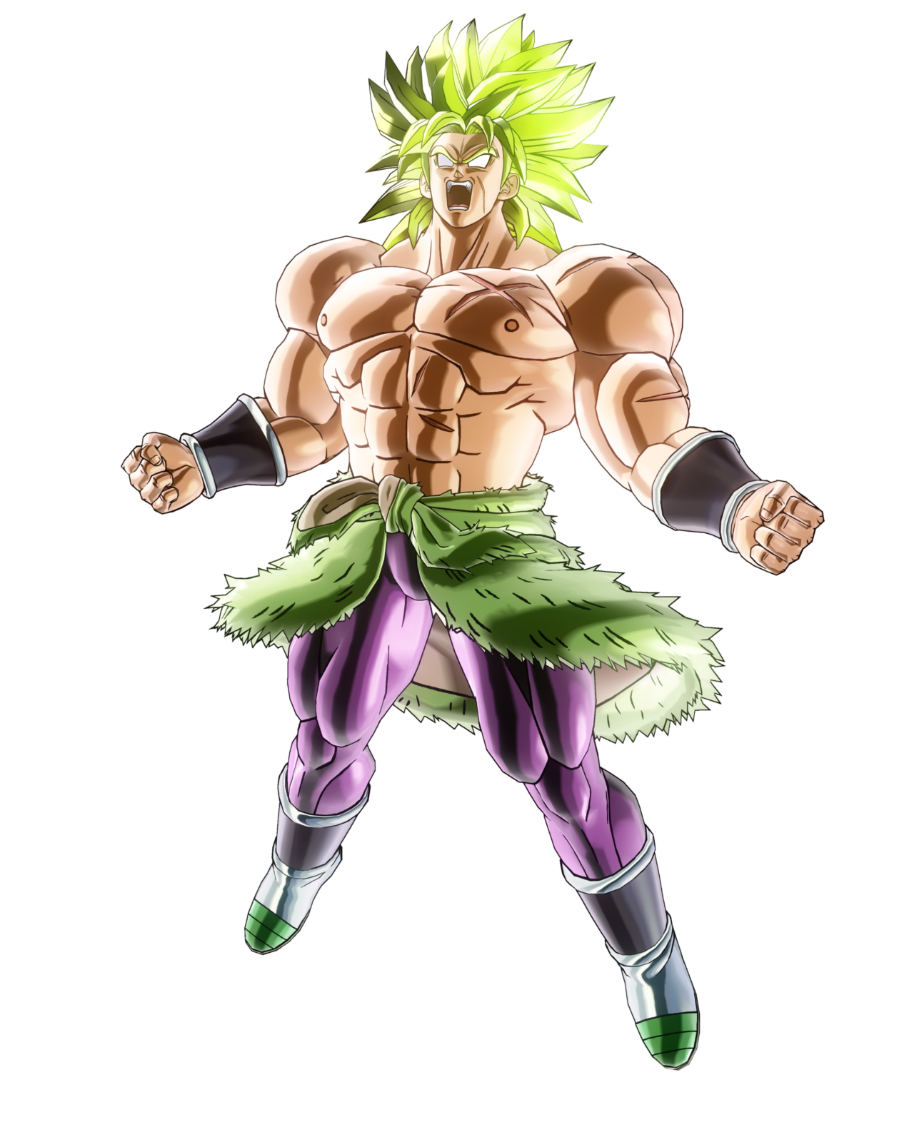 Dragon Ball Xenoverse 2 DLC character Broly (Super Saiyan Full Power ...