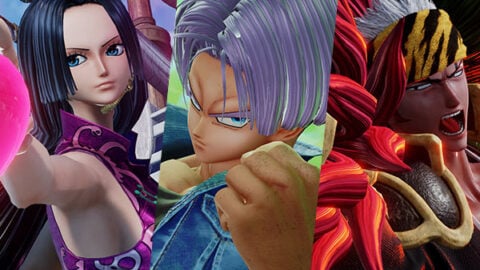 Jump Force Boa Hancock, Trunks, and Renji Abarai screenshots - Gematsu