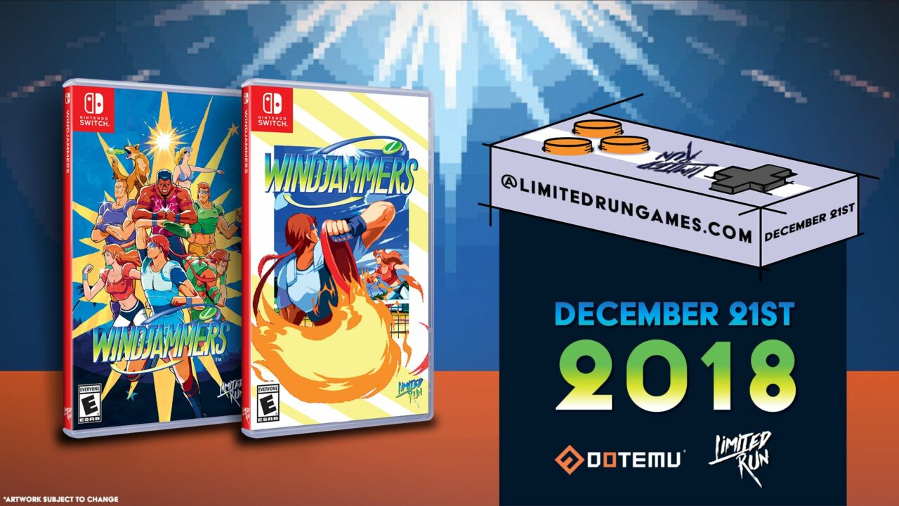 Windjammers for Switch and Celeste for PS4 and Switch limited run physical editions announced ...