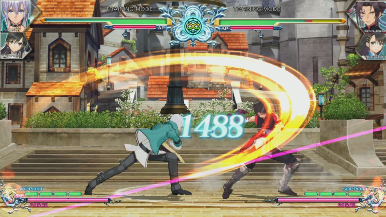 Blade Arcus Rebellion from Shining details Yuma, Kirika - Gematsu