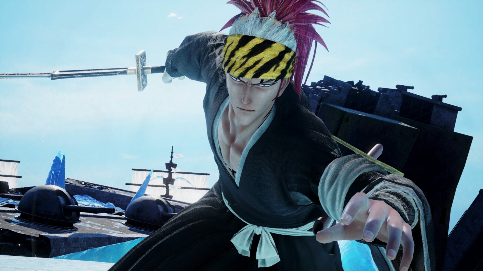 Jump Force Boa Hancock, Trunks, and Renji Abarai screenshots - Gematsu