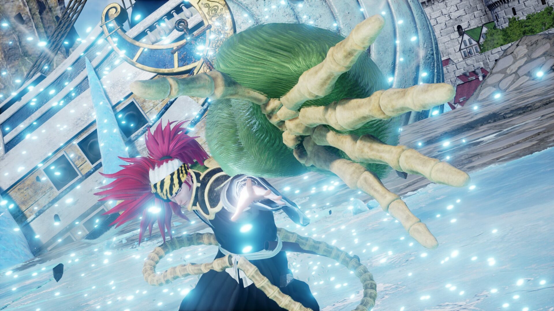 Jump Force Boa Hancock, Trunks, and Renji Abarai screenshots - Gematsu
