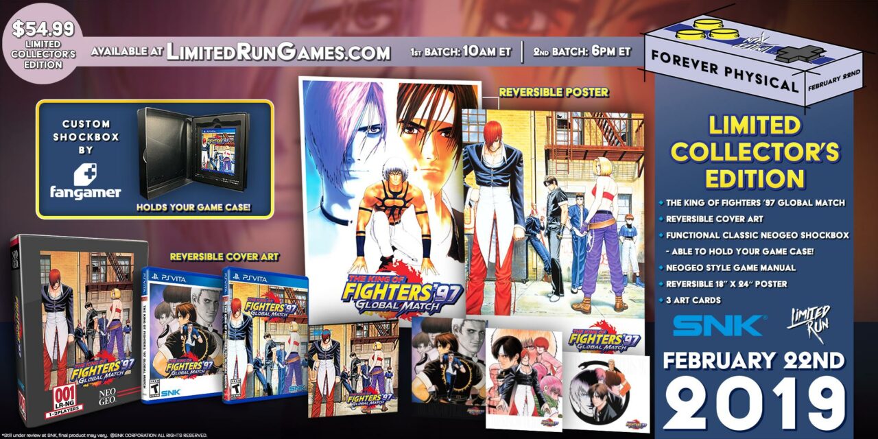 The King of Fighters ’97 Global Match PS4 and PS Vita limited run physical edition announced ...