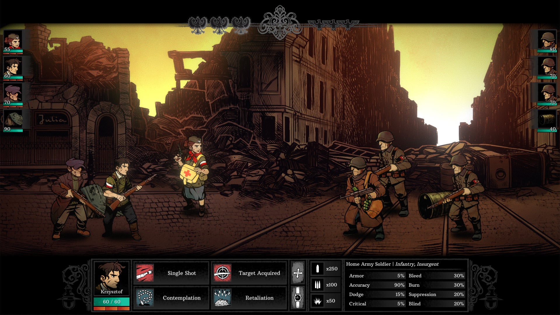 World War II-set turn-based tactical RPG Warsaw announced for PS4 ...