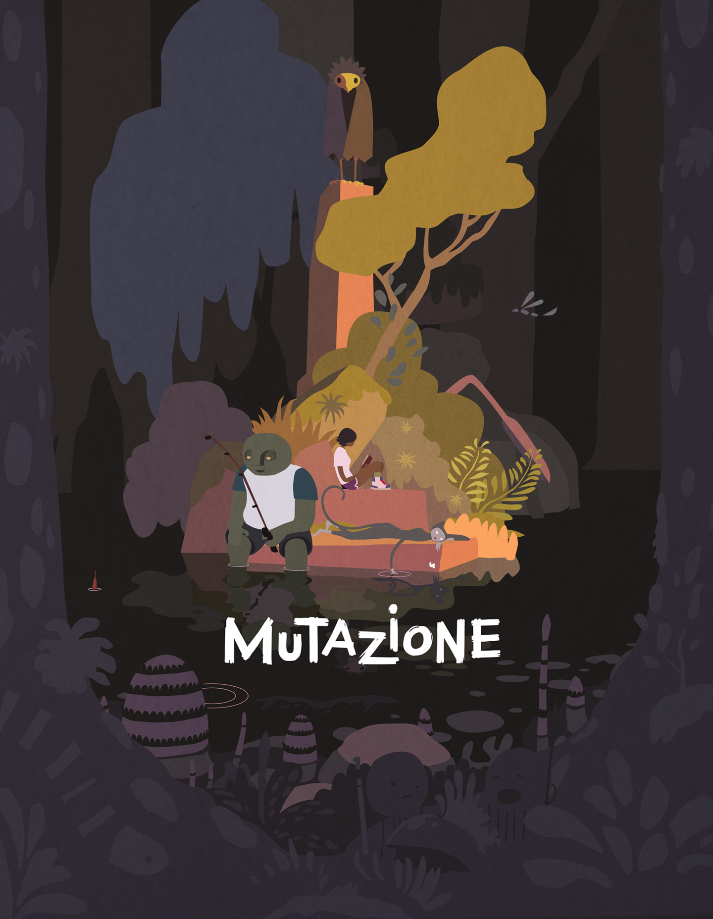 Mutant soap opera adventure game Mutazione announced for PS4, PC - Gematsu
