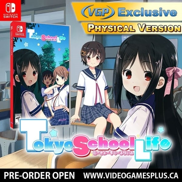 Tokyo School Life for Switch limited run physical edition announced ...