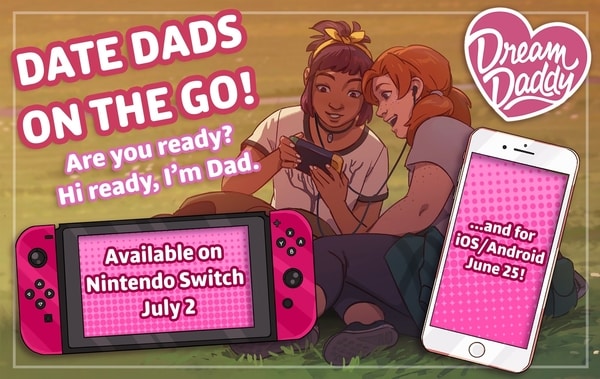 Dream Daddy: Dadrector’s Cut coming to smartphones on June 25, Switch ...